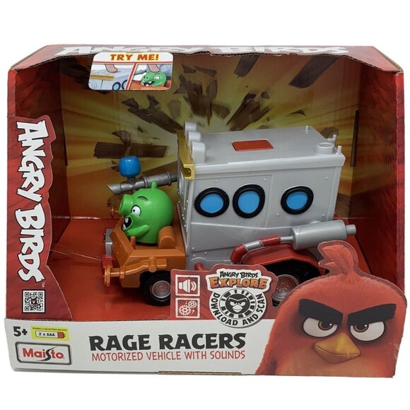 Rovio | Toys | Angry Birds Rage Racers Racecar Motorized Toy Sounds ...